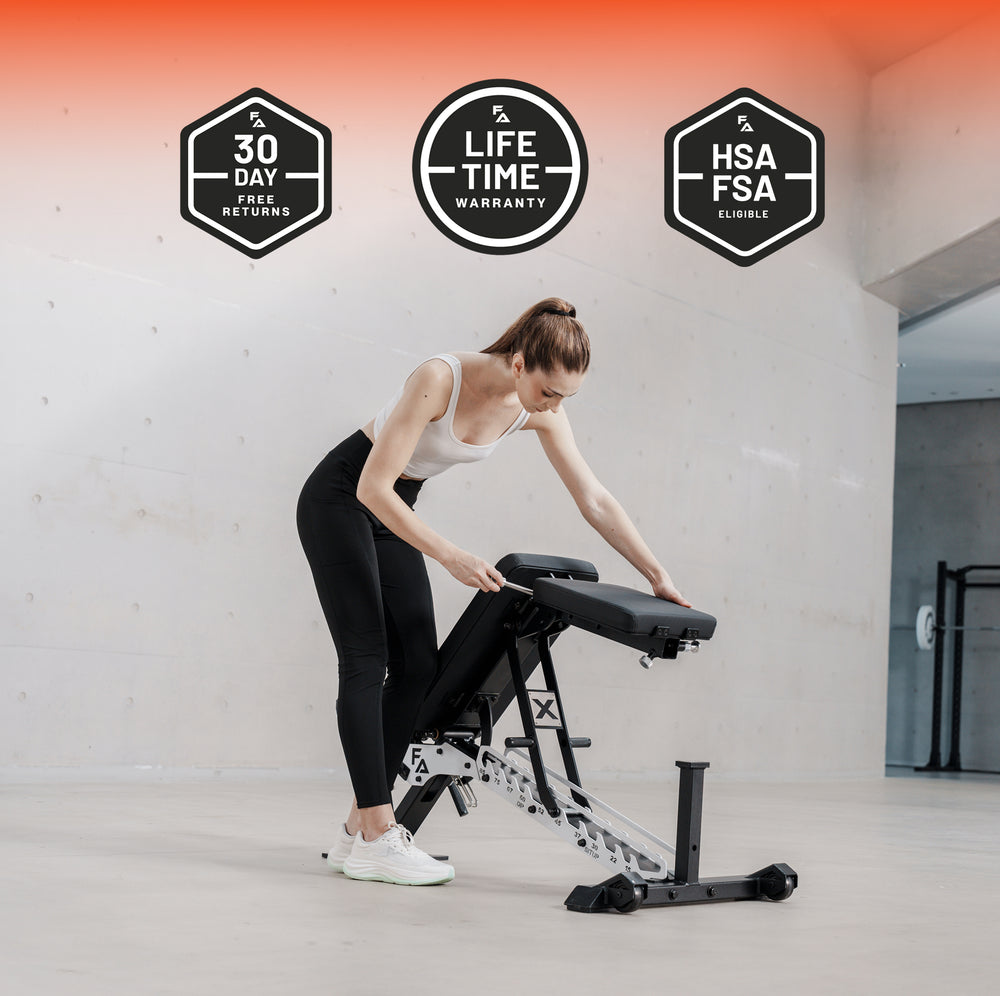 ABX Weight Bench - 10 Machines in 1 | Adjustable Weight Bench