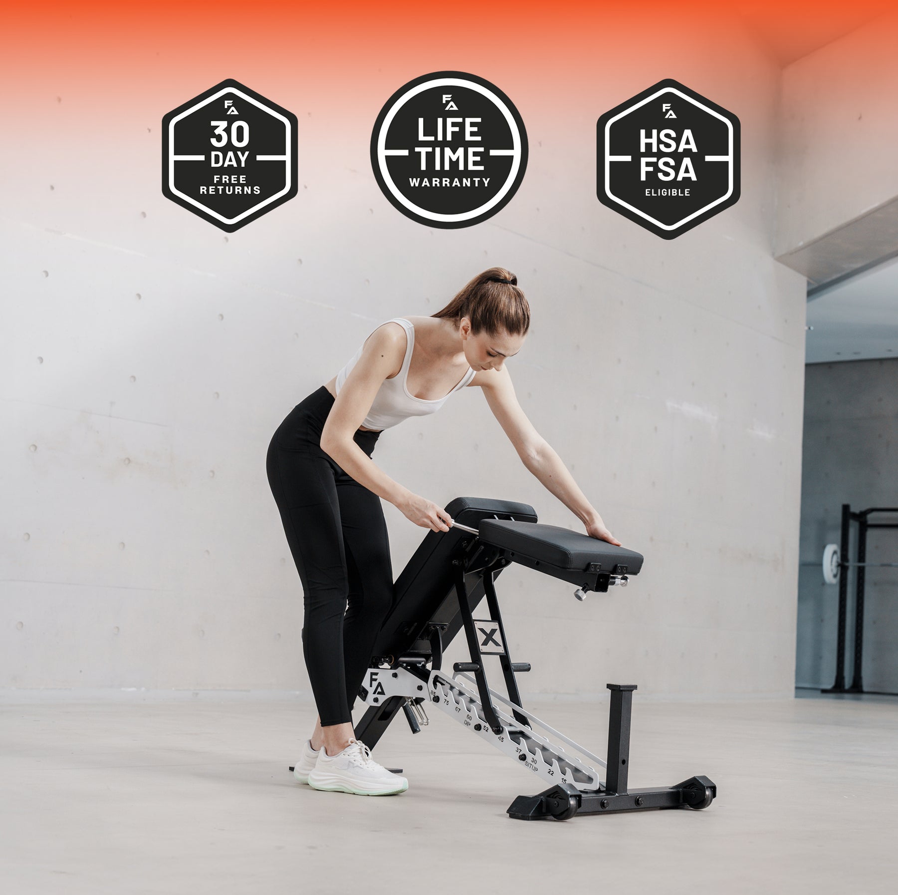 ABX Weight Bench - 10 Machines in 1 | Adjustable Weight Bench