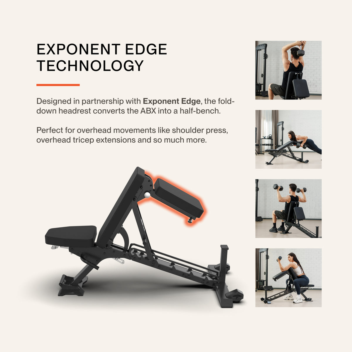 ABX Weight Bench - 10 Machines in 1 | Adjustable Weight Bench