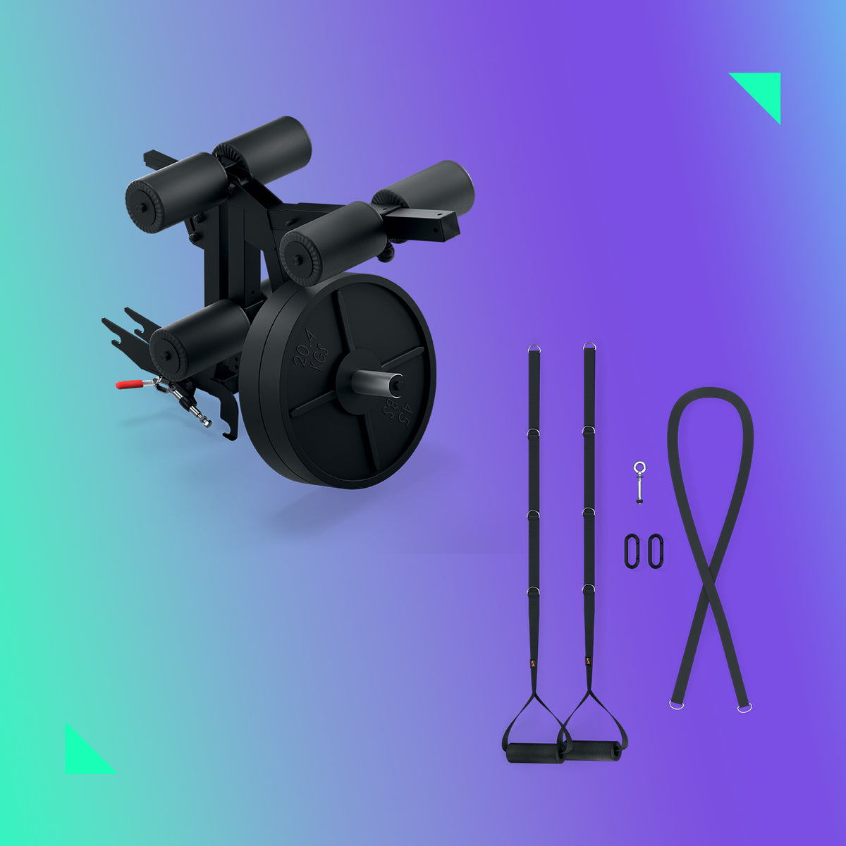 Leg Developer Attachment - Leg Extension and Ham Curl