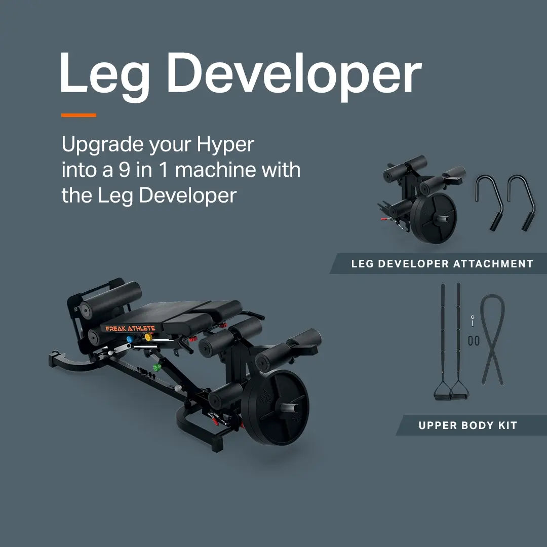 Leg Developer Attachment - Leg Extension and Ham Curl
