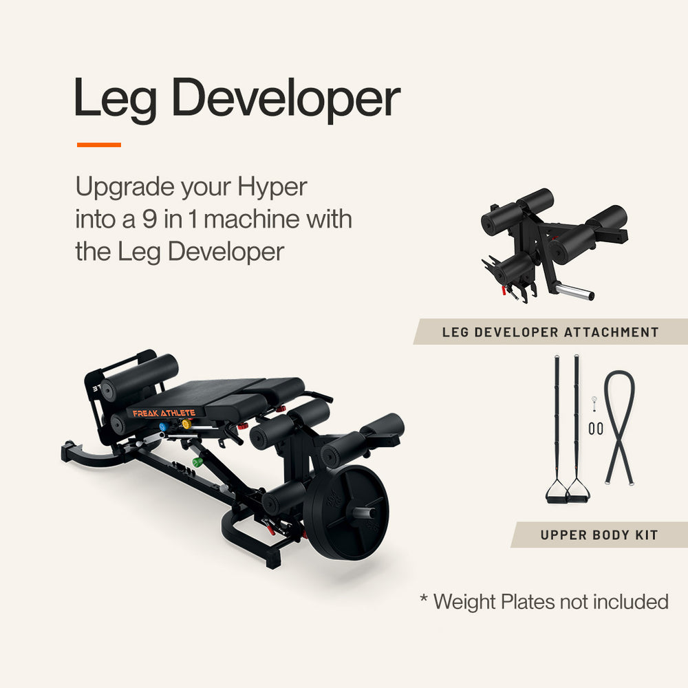 Leg Developer Attachment - Leg Extension and Ham Curl