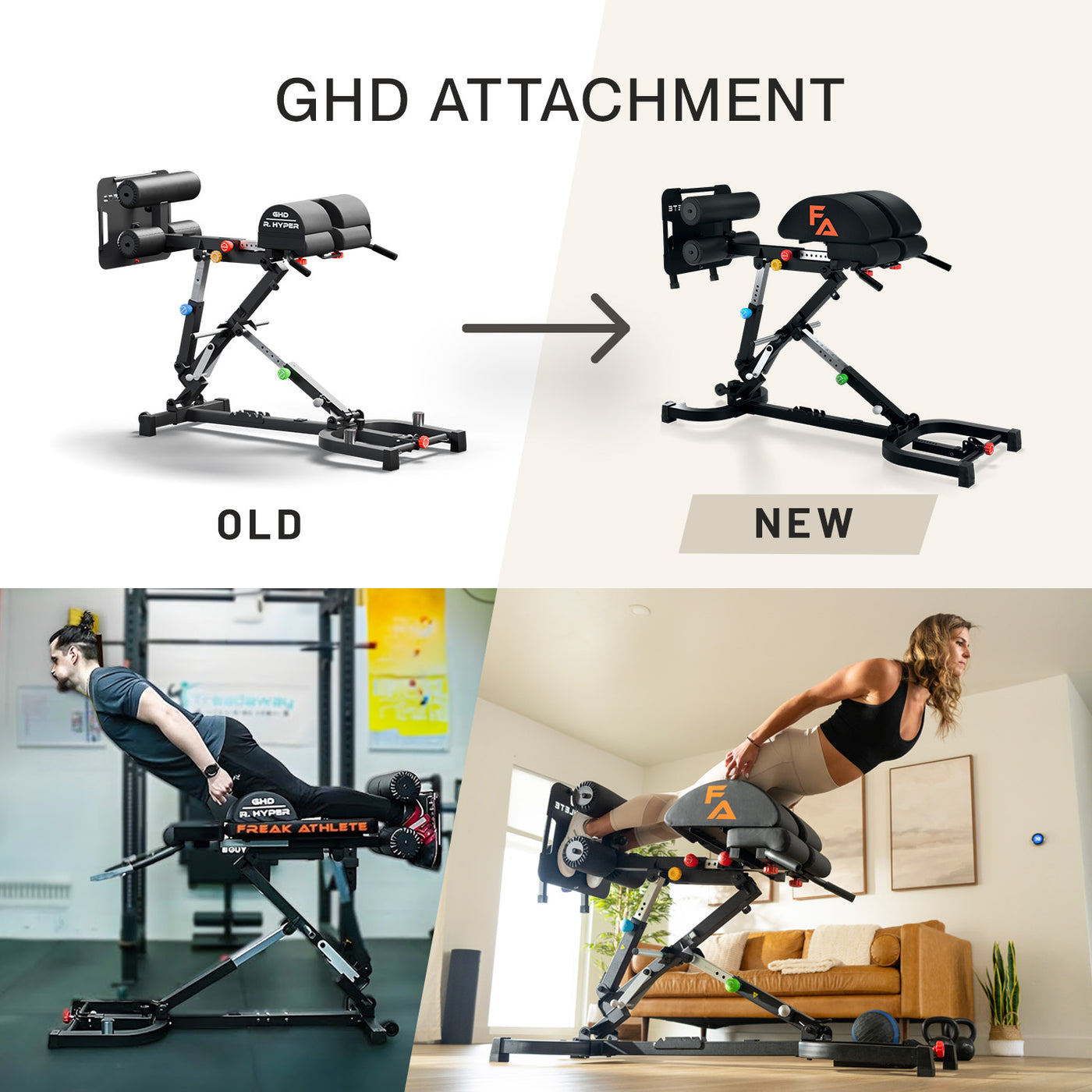 GHD Attachment | Freak Athlete GHD Pad